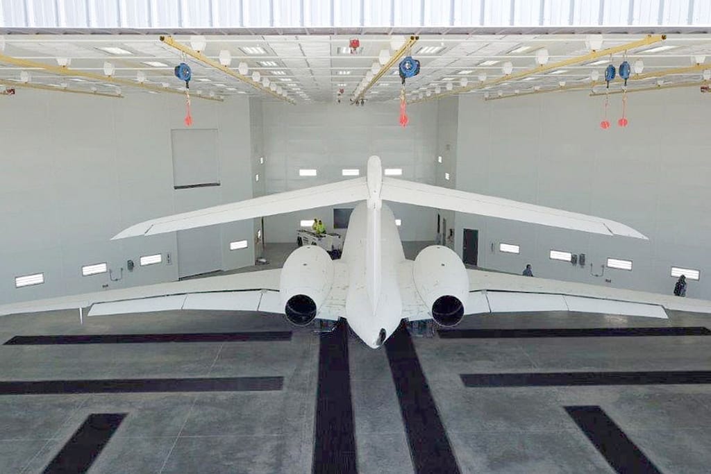 Aircraft Paint Booth - Global Finishing Solutions
