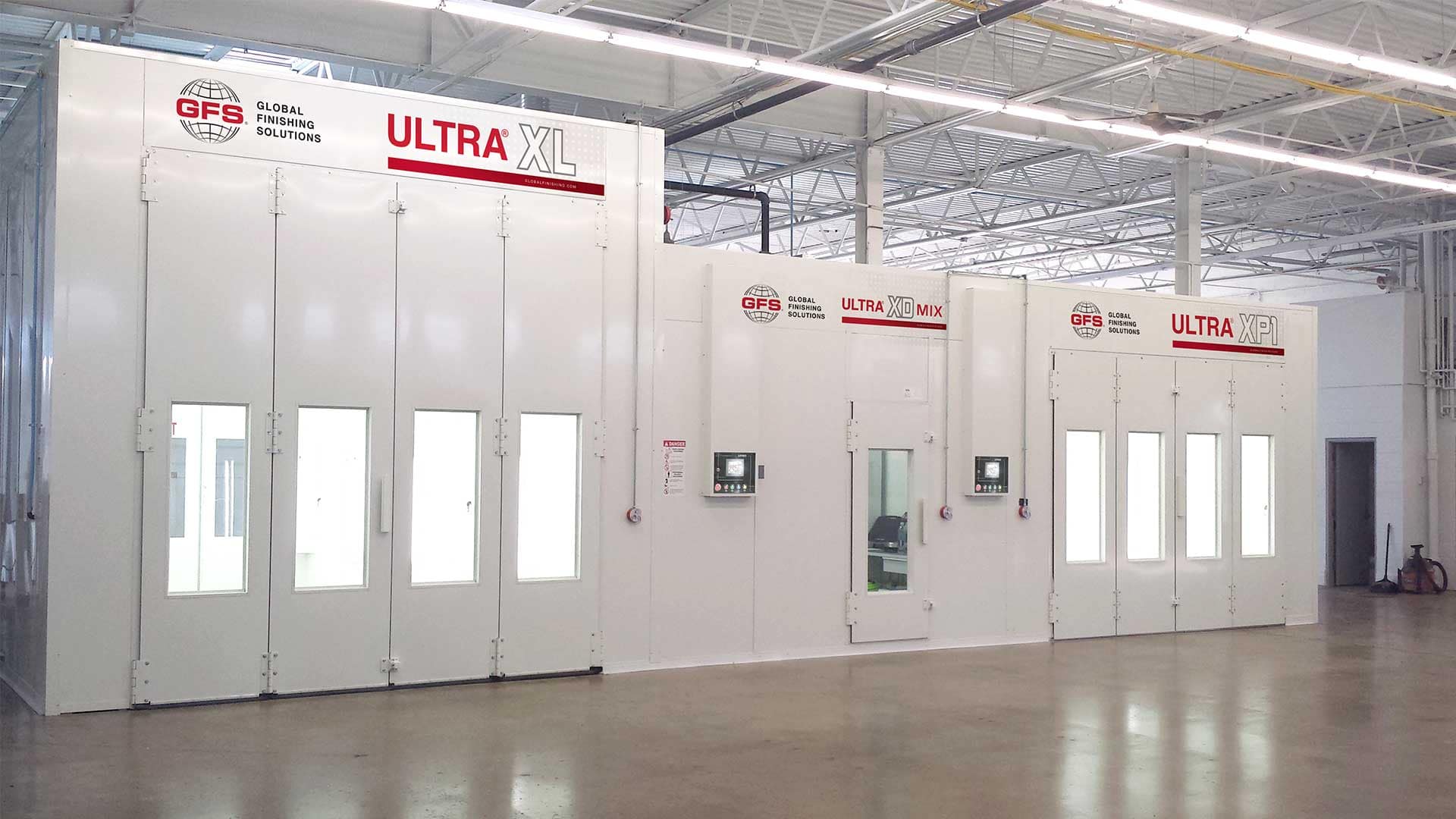 Ultra® Paint Booth Line - Global Finishing Solutions