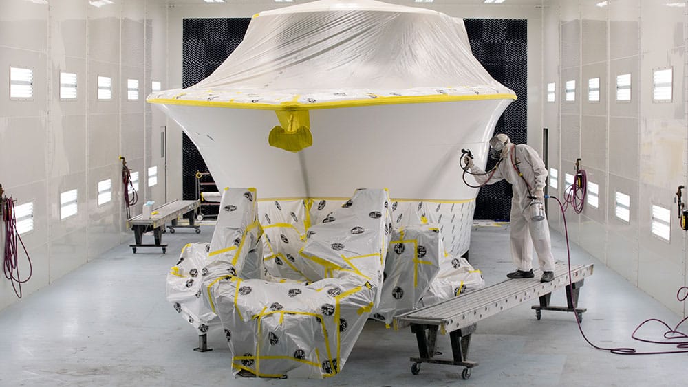 Scout Boats Discovers More Possibilities with New 75-foot Paint Booth