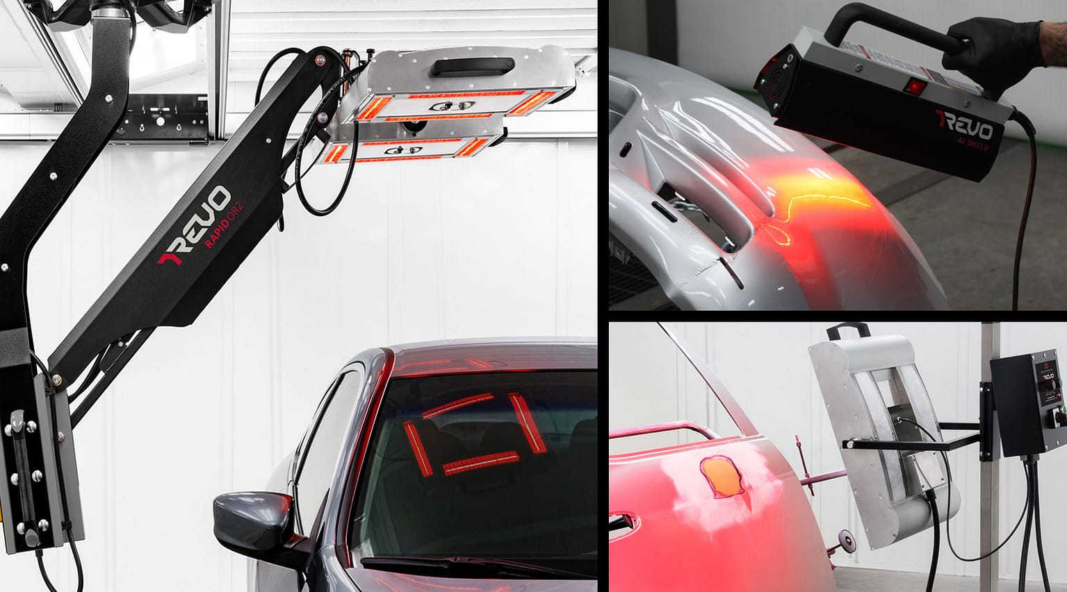 Infrared Curing Systems for Every Step of the Refinishing Process