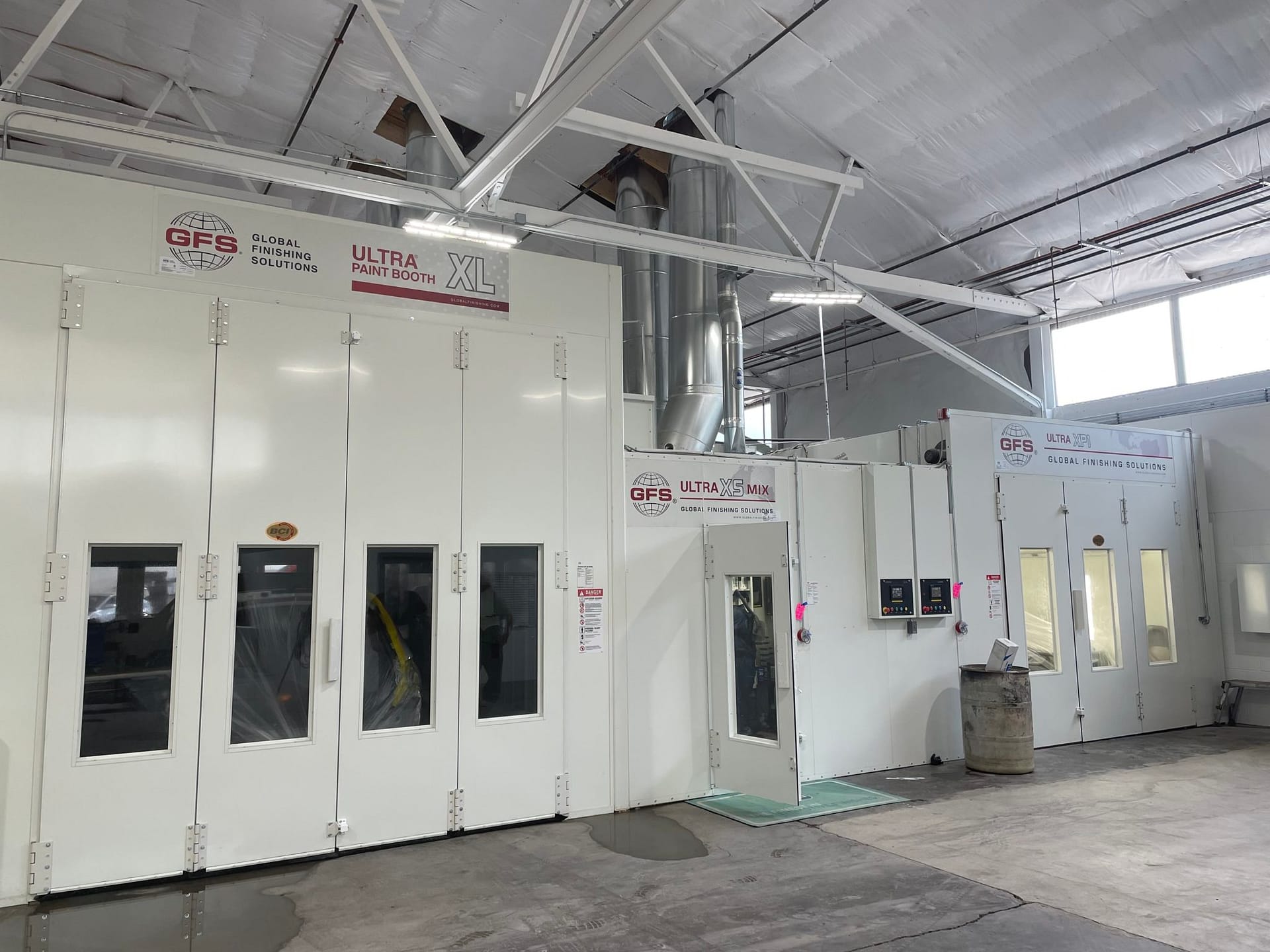 Beating the Heat: “No temperature swings” in Ultra Paint Booths