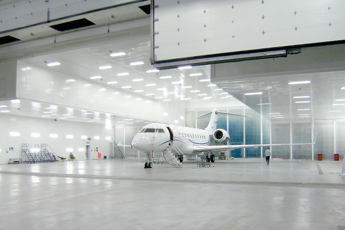 Aircraft Paint Booth - Global Finishing Solutions