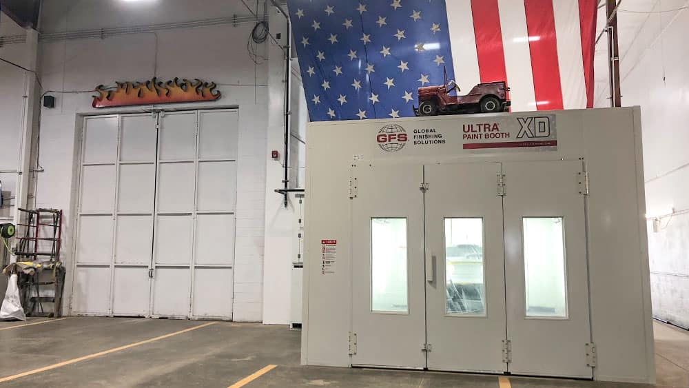 Automotive Paint Booth Alleviates Bottleneck for Collision Center