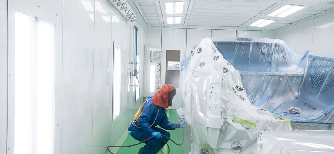 Paint Booth Lighting Requirements for OEM Certification