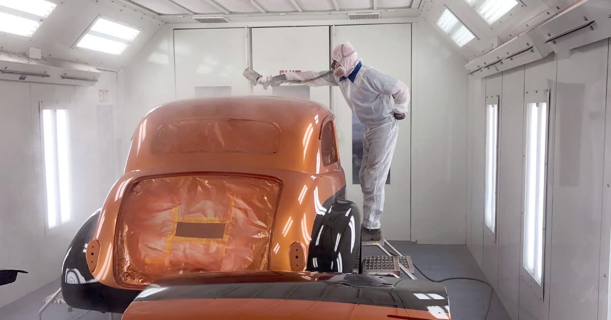 Automotive Paint Booths Produce Cleaner Paint Jobs & Increase Efficiency