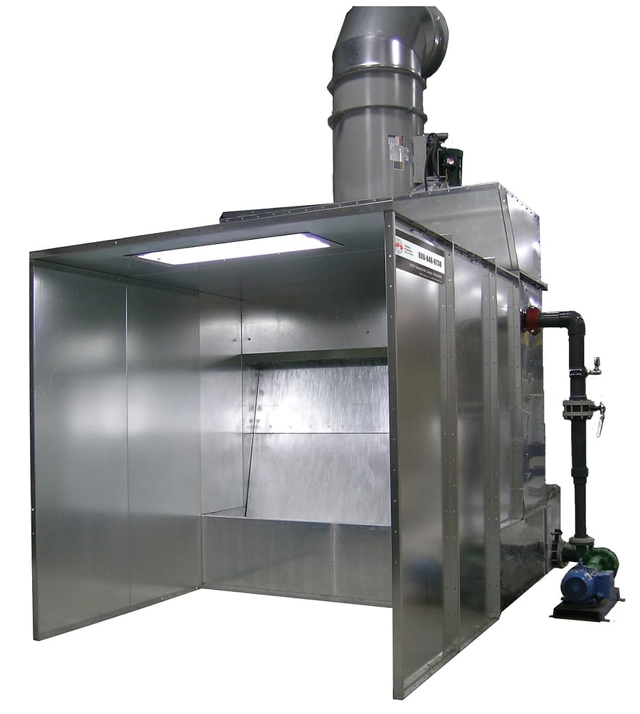 Water Wash Booths Vs. Dry Filter Paint Booths | Global Finishing Solutions