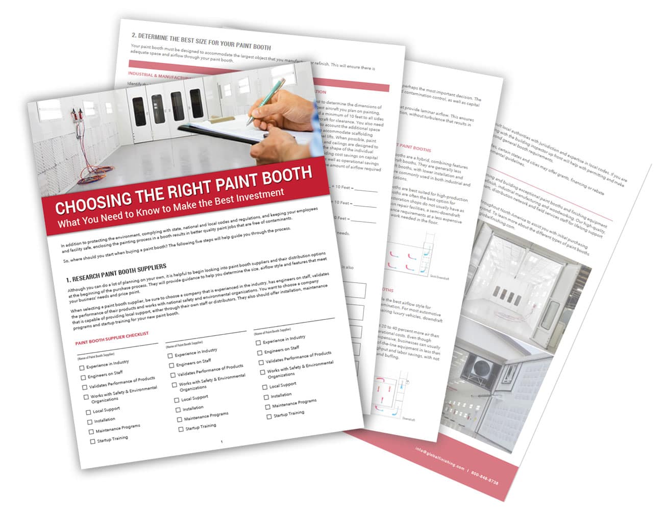 Free Workbook: Choosing the Right Paint Booth | Global Finishing Solutions