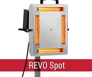 REVO Spot Accelerated Infrared Curing System | Global Finishing Solutions
