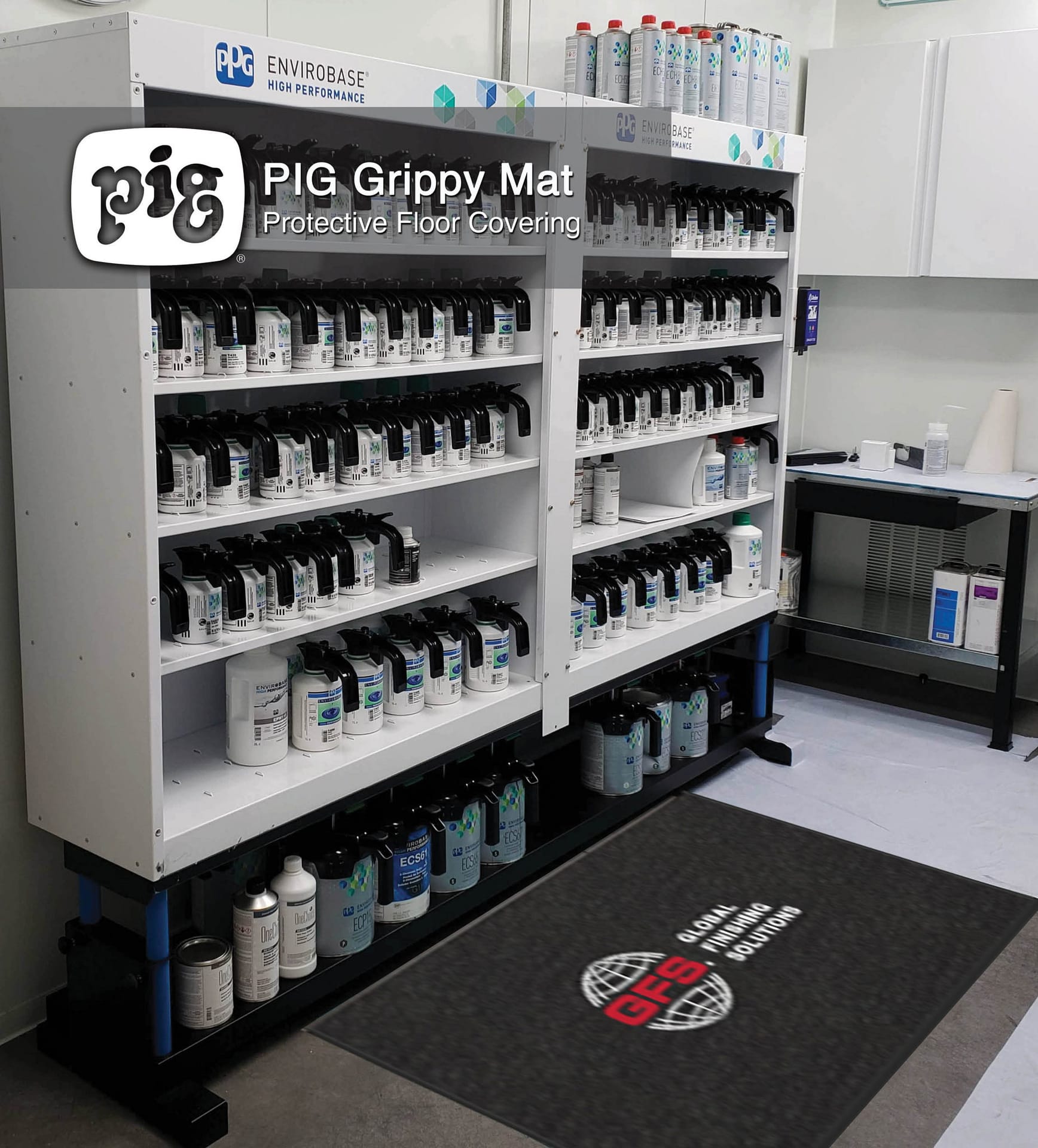 Adhesive Mixing Room Mat | Global Finishing Solutions