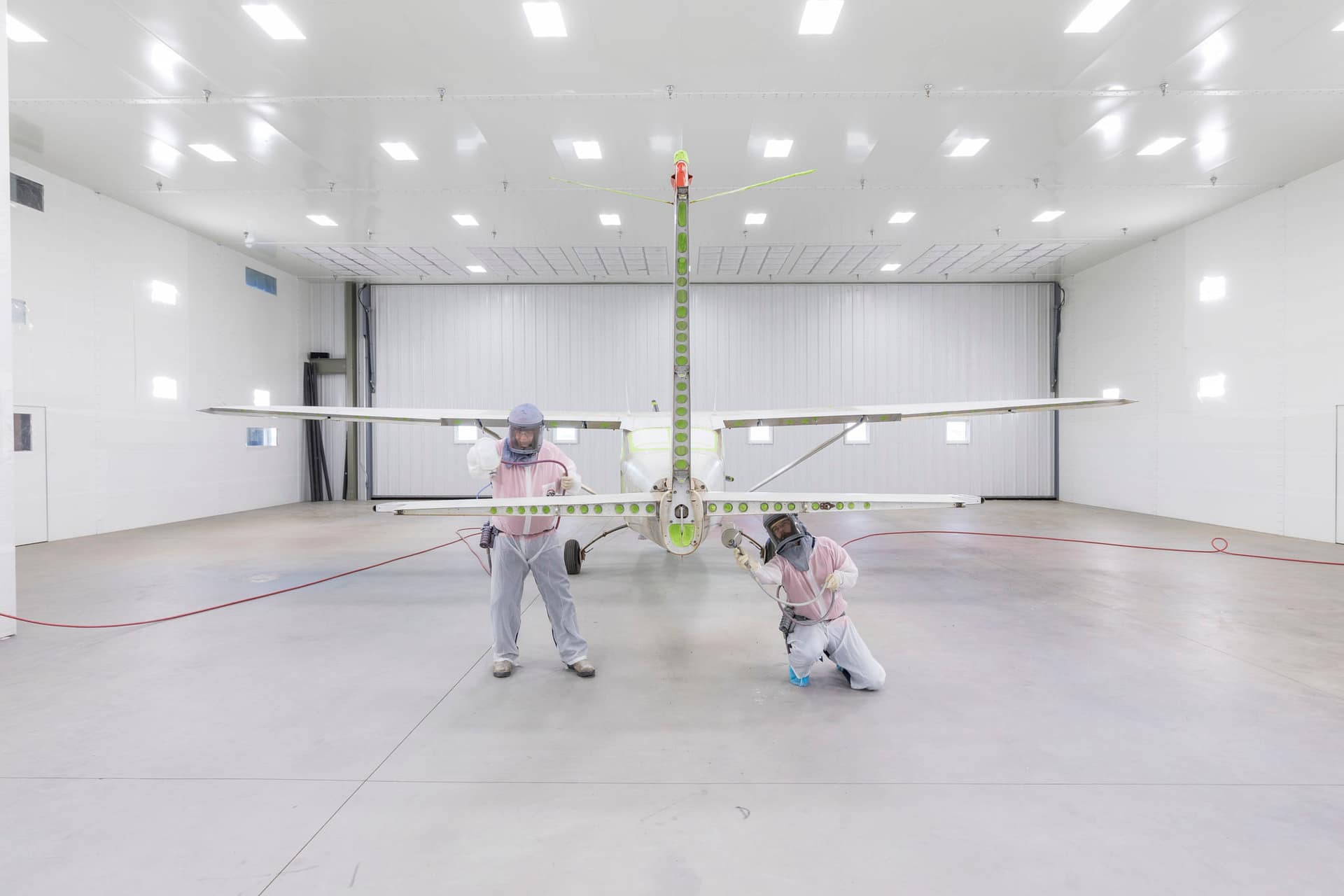 New GFS Booth Helps Aircraft Refinish Facility Reach New Heights
