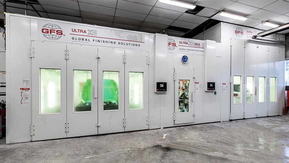 “Our GFS paint booths are so efficient, and the cars are going through ...