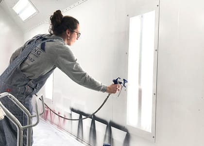 How to Apply Peelable Paint Booth Protection | Global Finishing Solutions