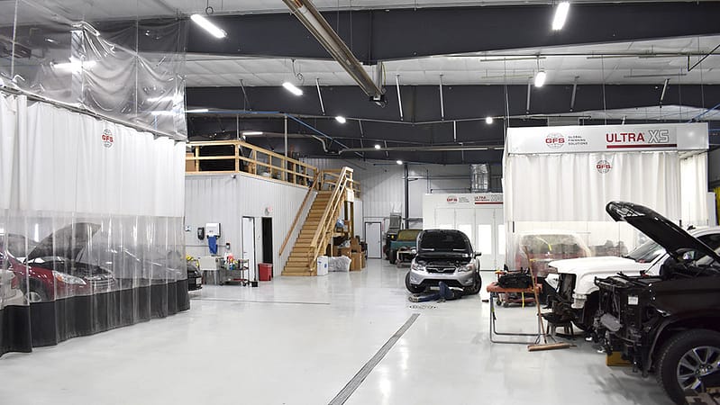 Automotive Paint Booths from Global Finishing | Refinish Spray Booths