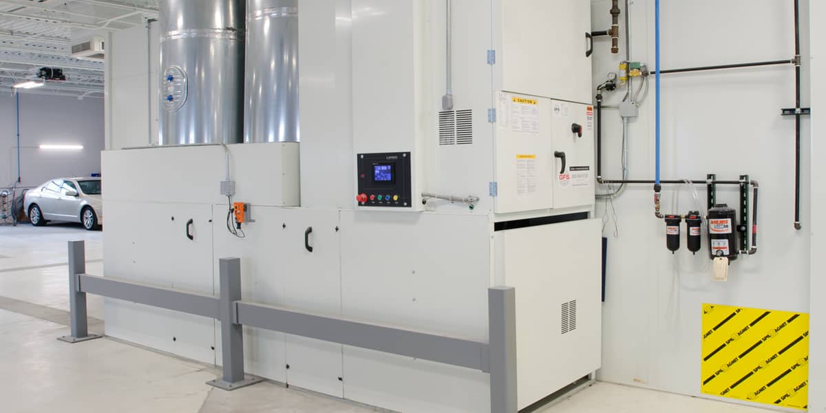 Automotive Paint Booth Heaters | Global Finishing Solutions Automotive Paint Booth Heaters | Global Finishing Solutions