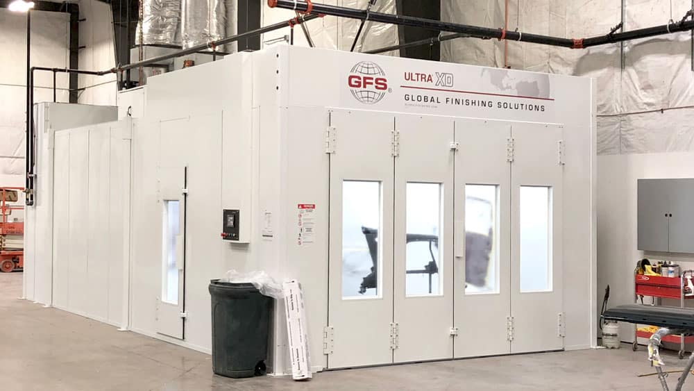 Seismic Construction Enables Paint Booths to Withstand Earthquakes