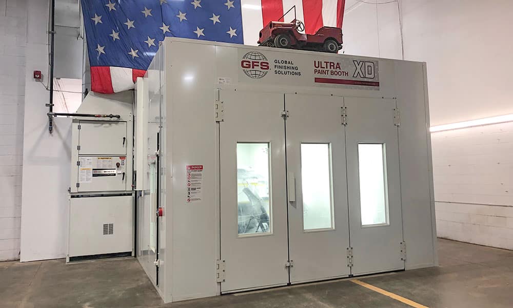 Automotive Paint Booth Alleviates Bottleneck for Collision Center
