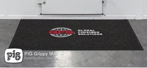 PIG Grippy Mat Protective Paint Booth Floor Covering